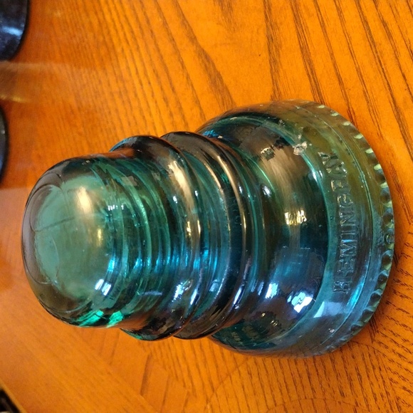 Hemingray | Accents | Hemingray 4 Green Glass Insulator | Poshmark